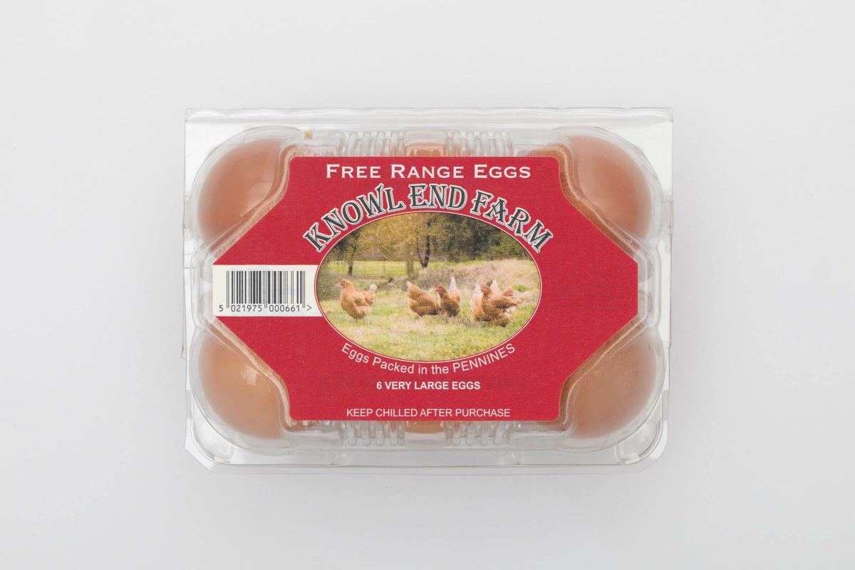 Free Range Extra Large Eggs 6 Pack - Knowl End Farm