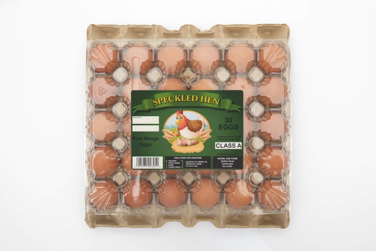 Free Range Medium Eggs 30 Pack - Knowl End Farm